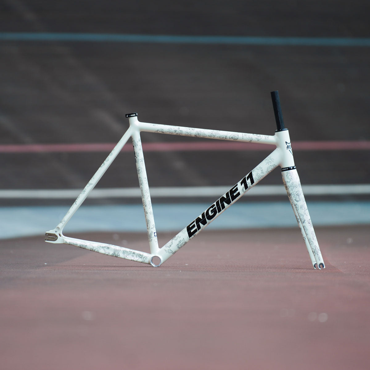 Engine11 2023 Crit-D Track Hunterbros V2 co-branded Frame – PIZZBIKES