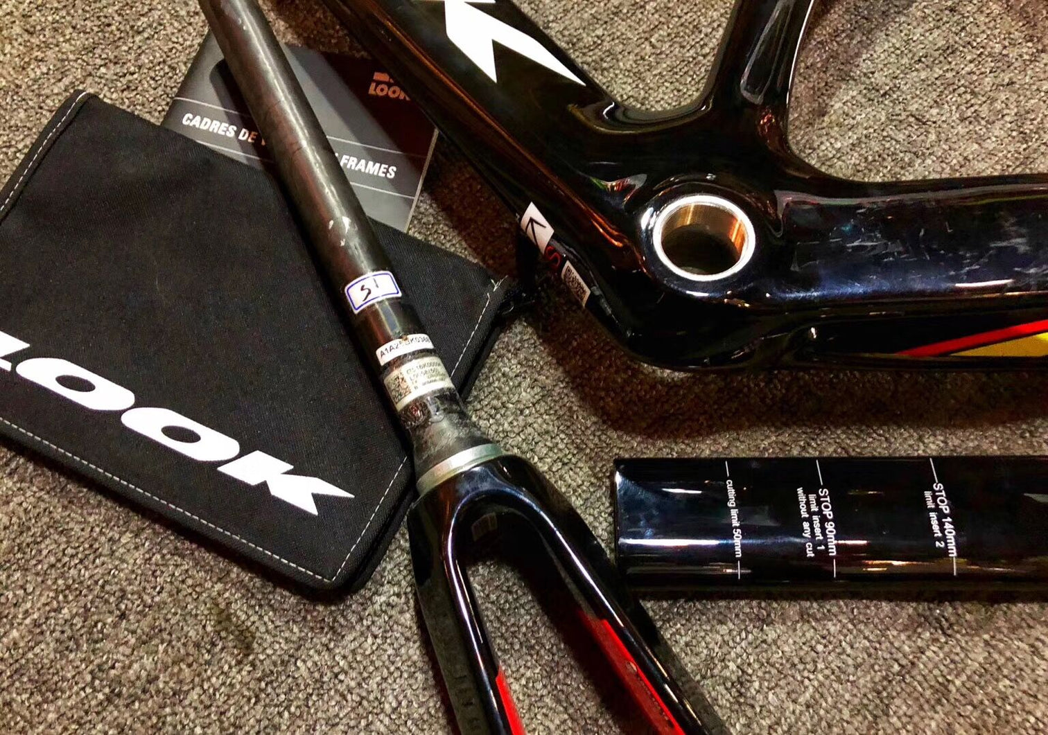 Look 564 FRAMESET – PIZZBIKES